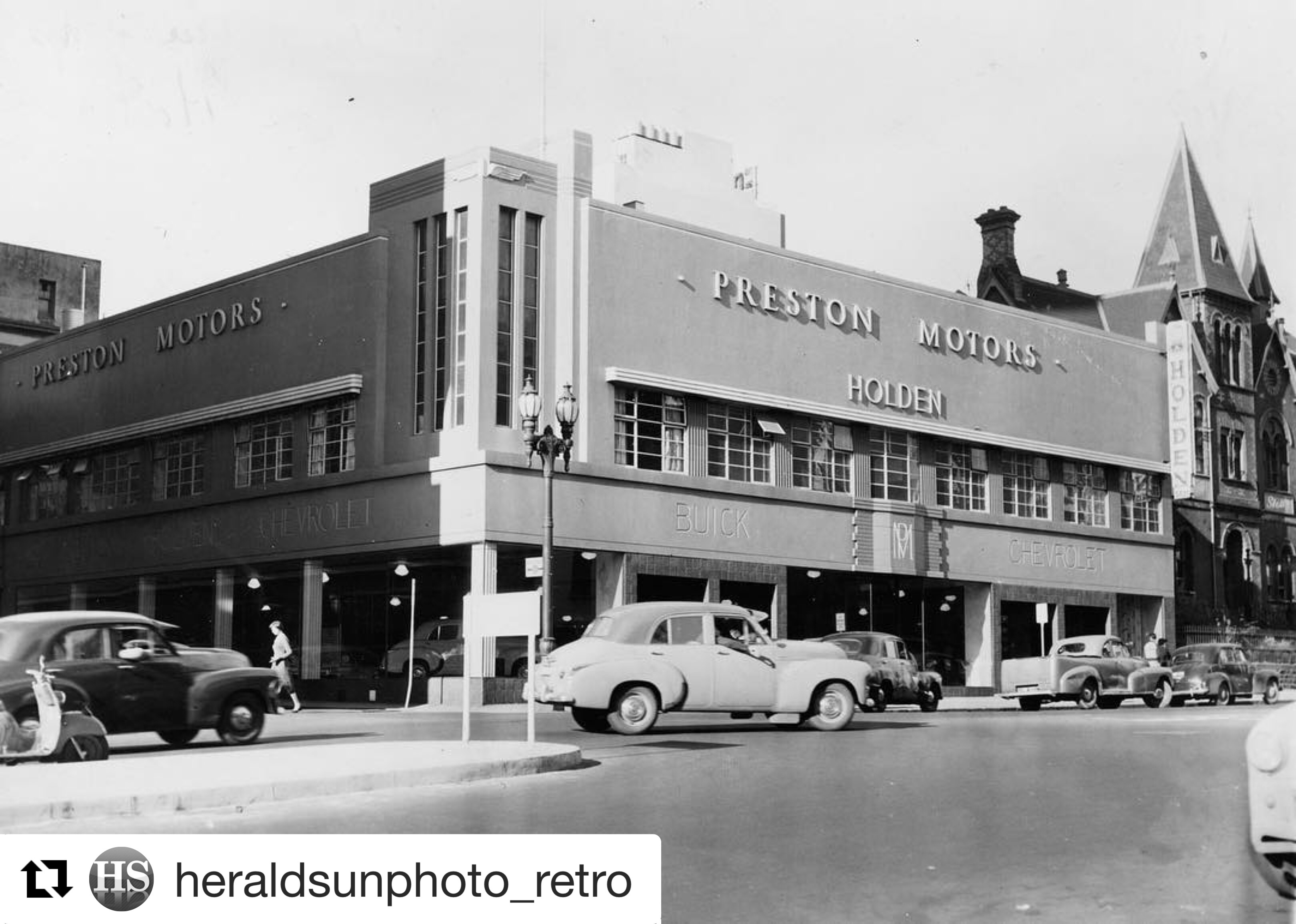Preston Motors, a Moderne city showroom (and a bit of family history ...