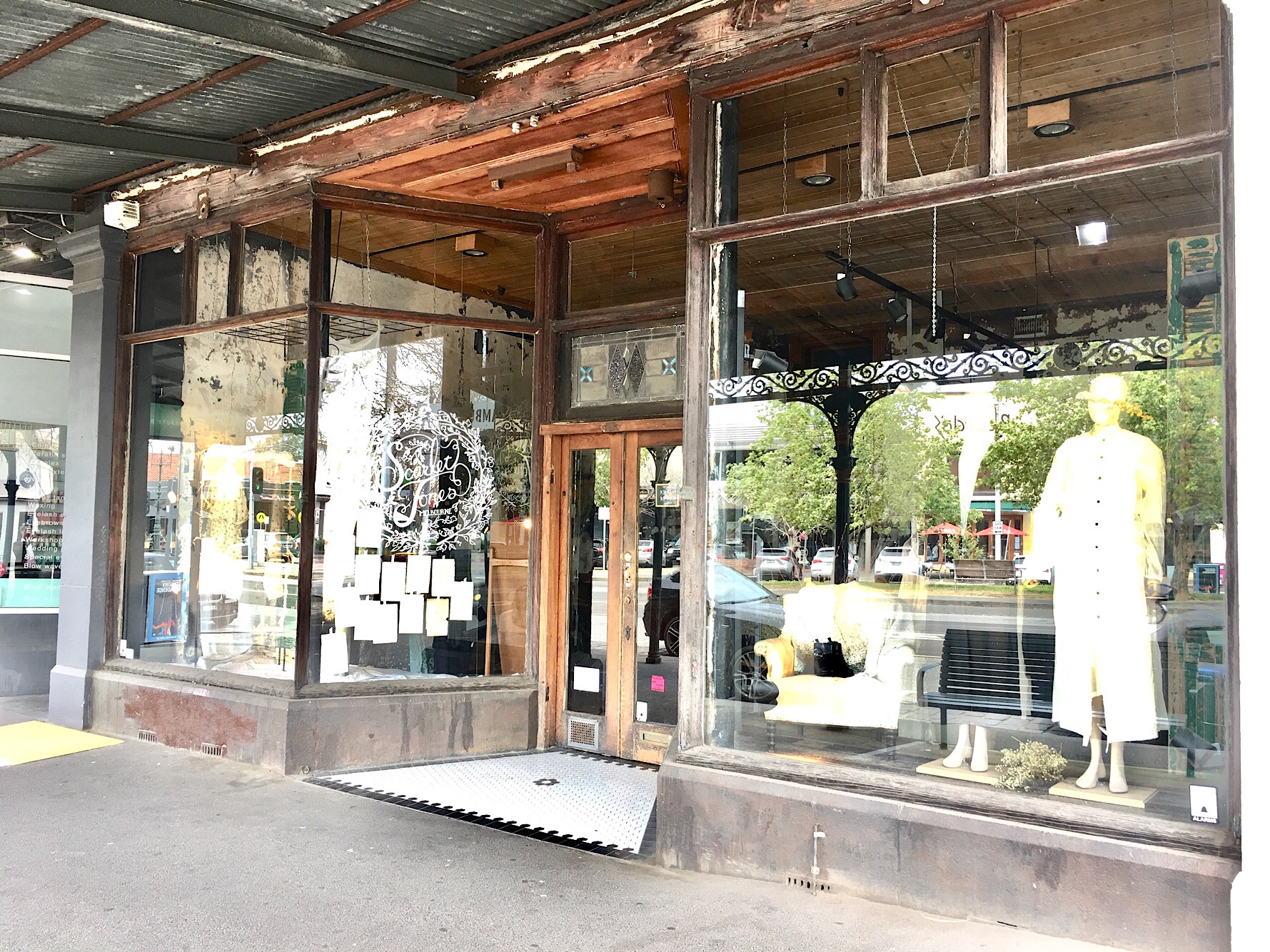 Big old shop windows, Albert Park – Storey of Melbourne