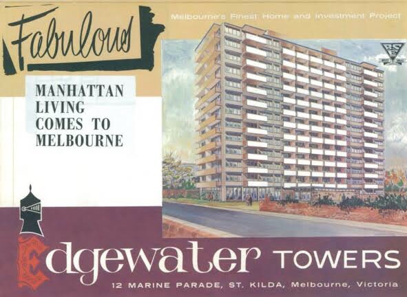 Edgewater Towers, 1961 – Storey of Melbourne