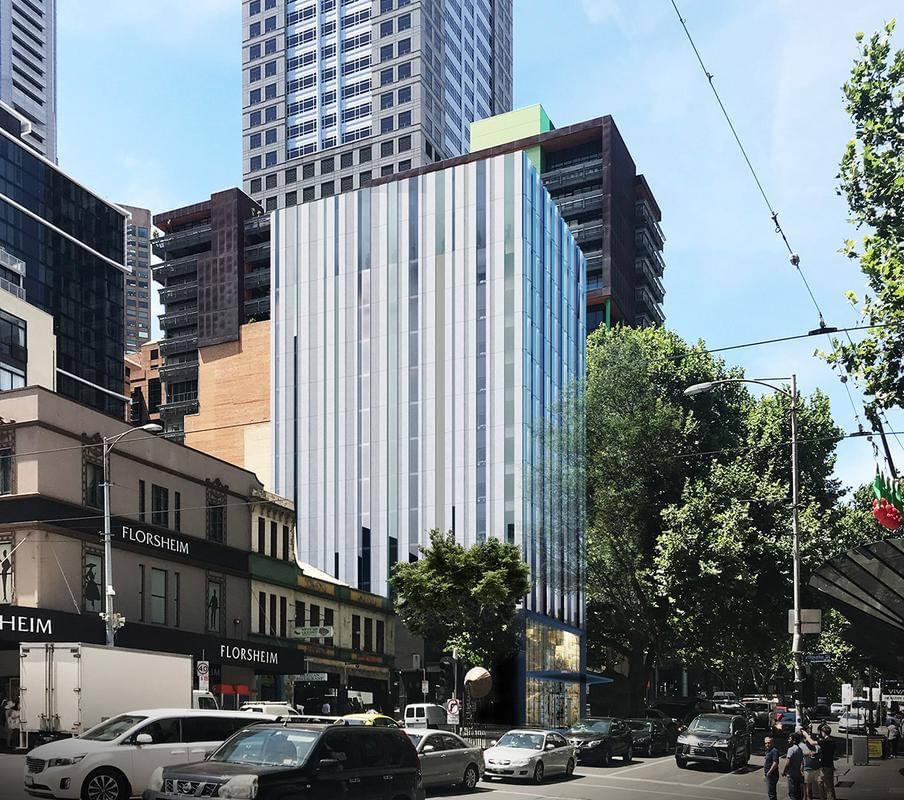 Russel Street – ex car showroom – Storey of Melbourne