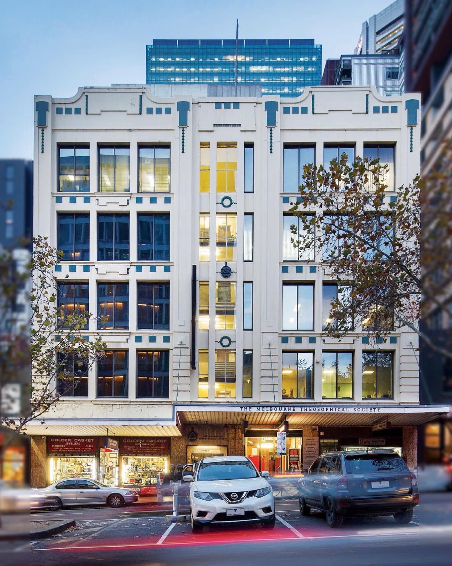 Russel Street – ex car showroom – Storey of Melbourne