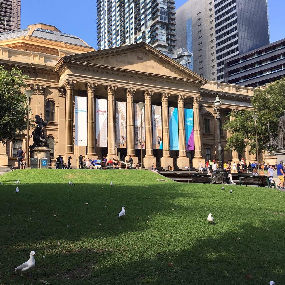 State Library in the shade – Storey of Melbourne