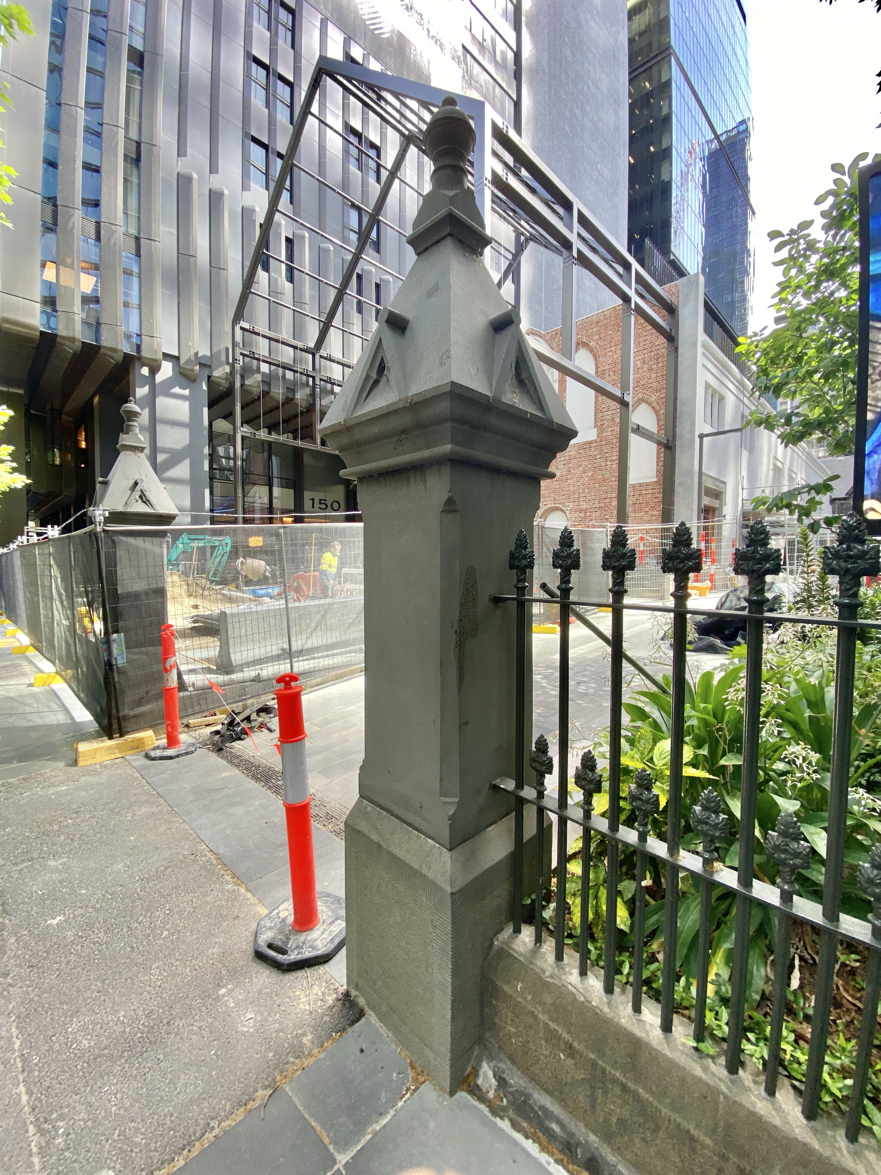 Wesley Church ghost facade – Storey of Melbourne