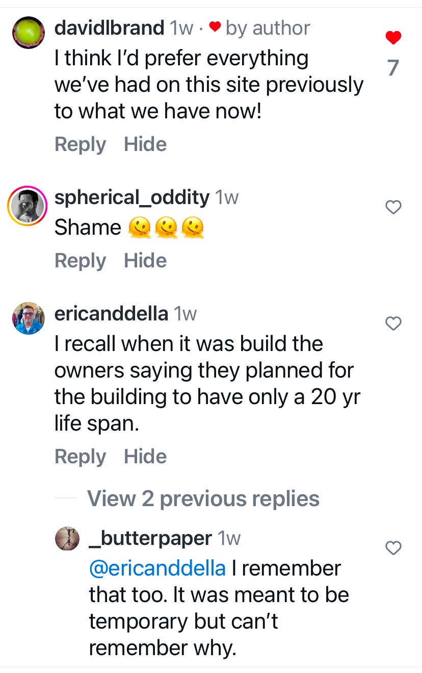 Cromwell Building, and postmodern Pavilion – Storey of Melbourne