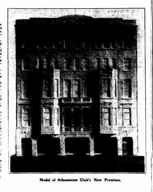 Athenaeum Club, Collins Street, 1929 – Storey of Melbourne