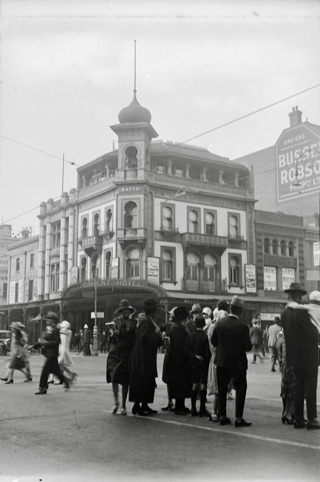 Orient Hotel, Swanston Street – Storey of Melbourne